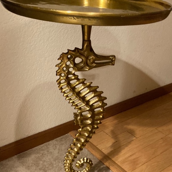 Accents | Gold Seahorse Table | Poshmark